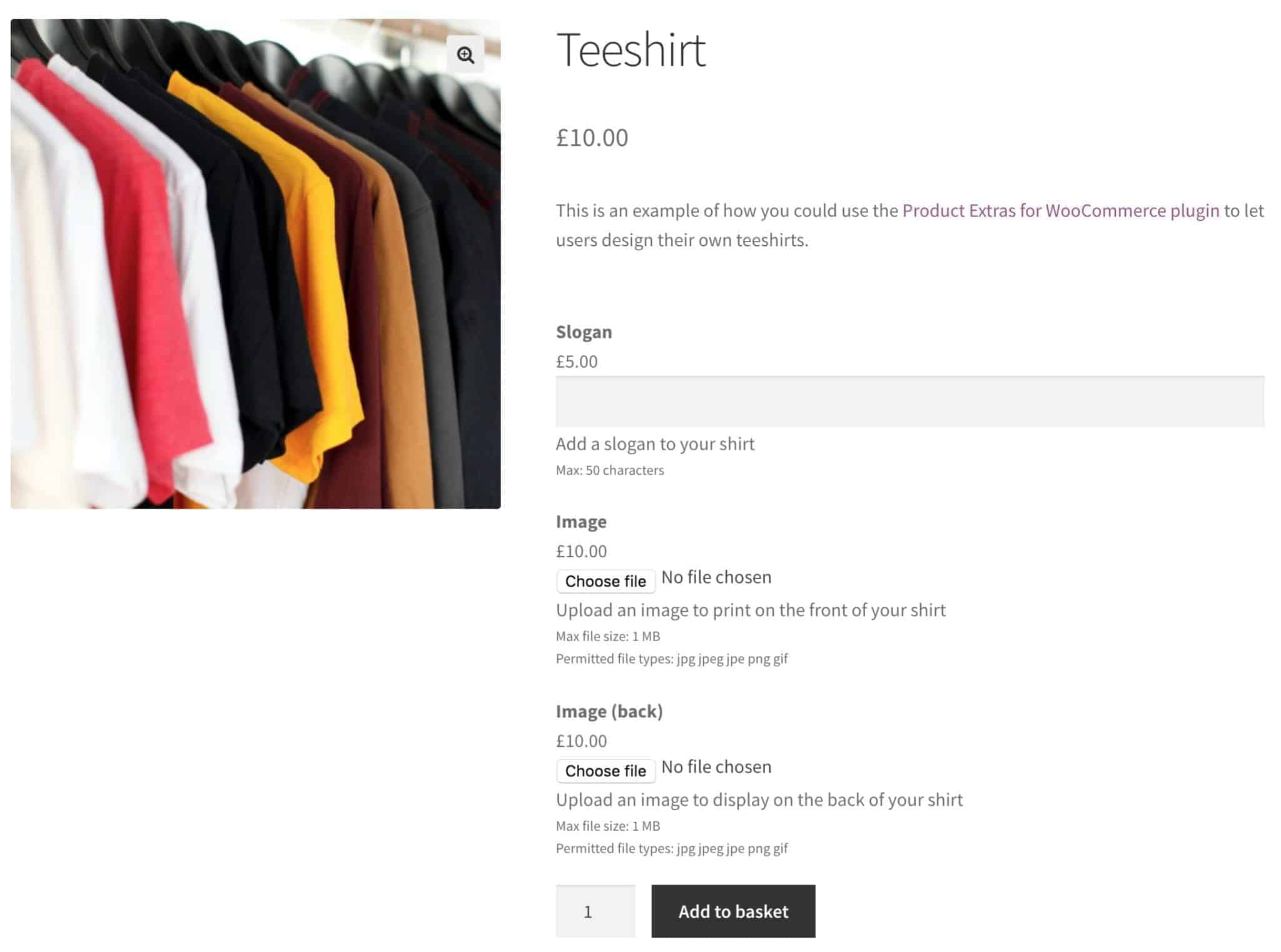 How to easily customize WooCommerce products with extra options
