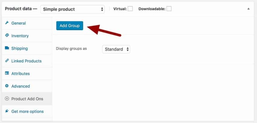 Adding your first Product Add-Ons field - Plugin Republic