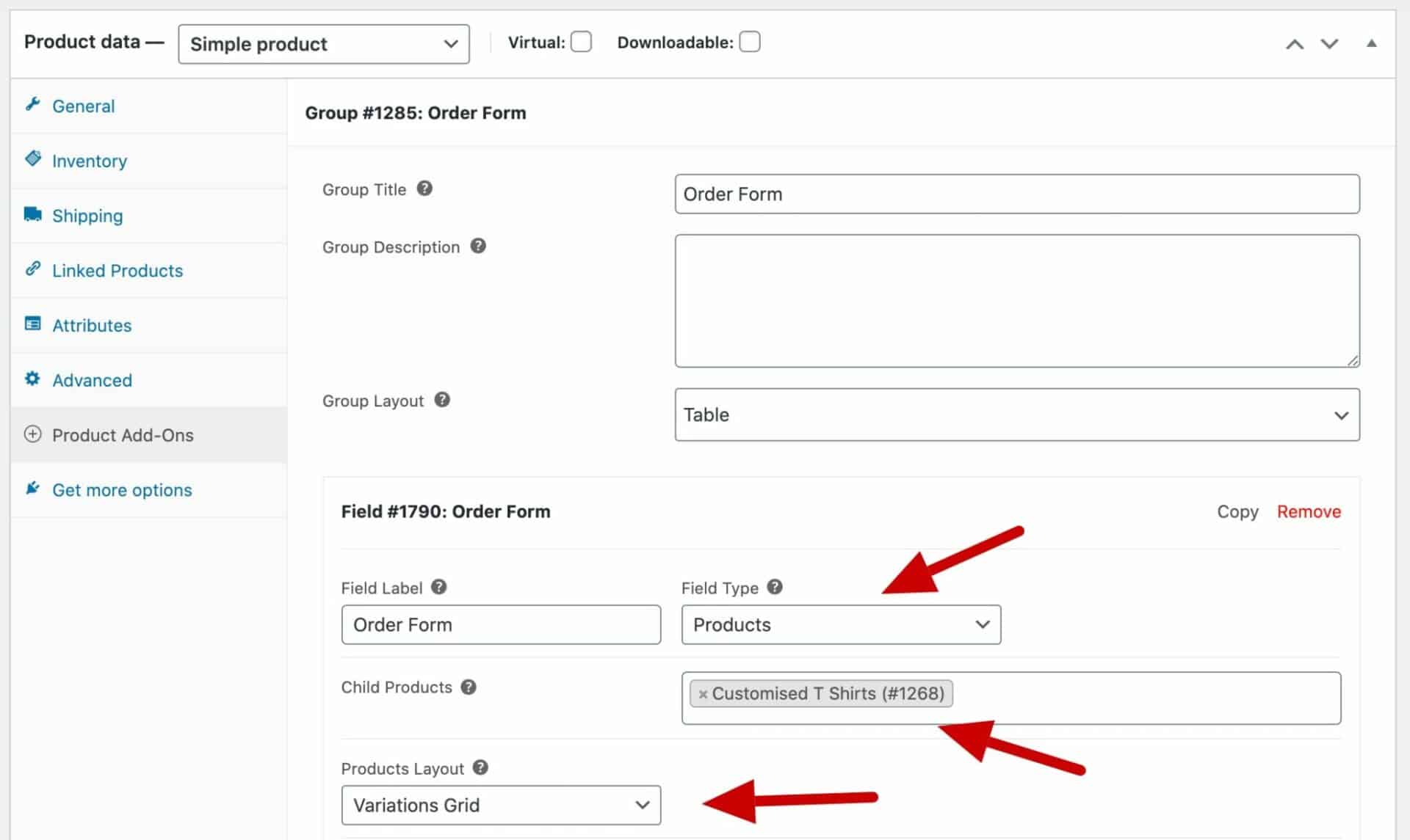How To Create Bulk Variations Forms In Woocommerce