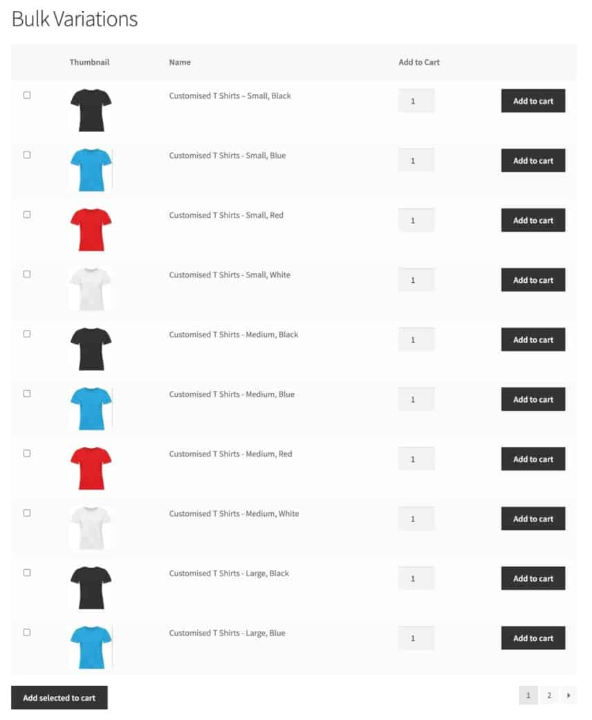 How to create a WooCommerce price matrix - three easy ways