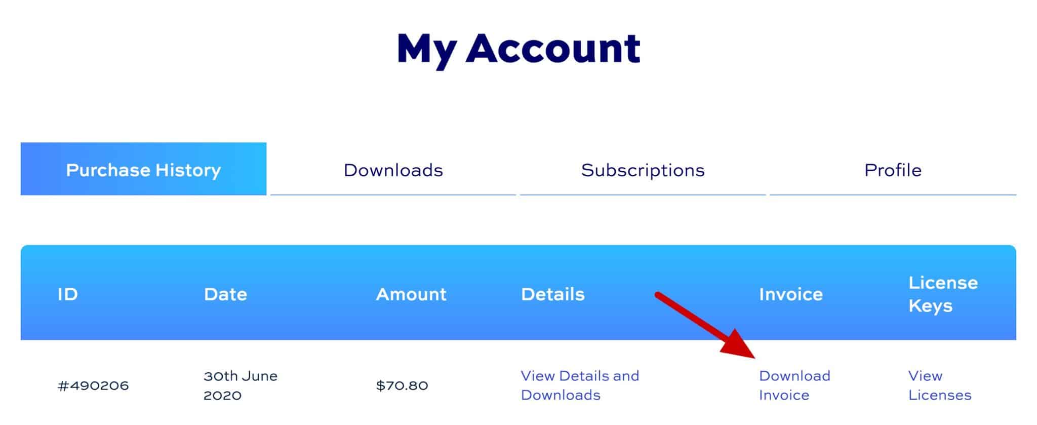 How to get an invoice - Plugin Republic