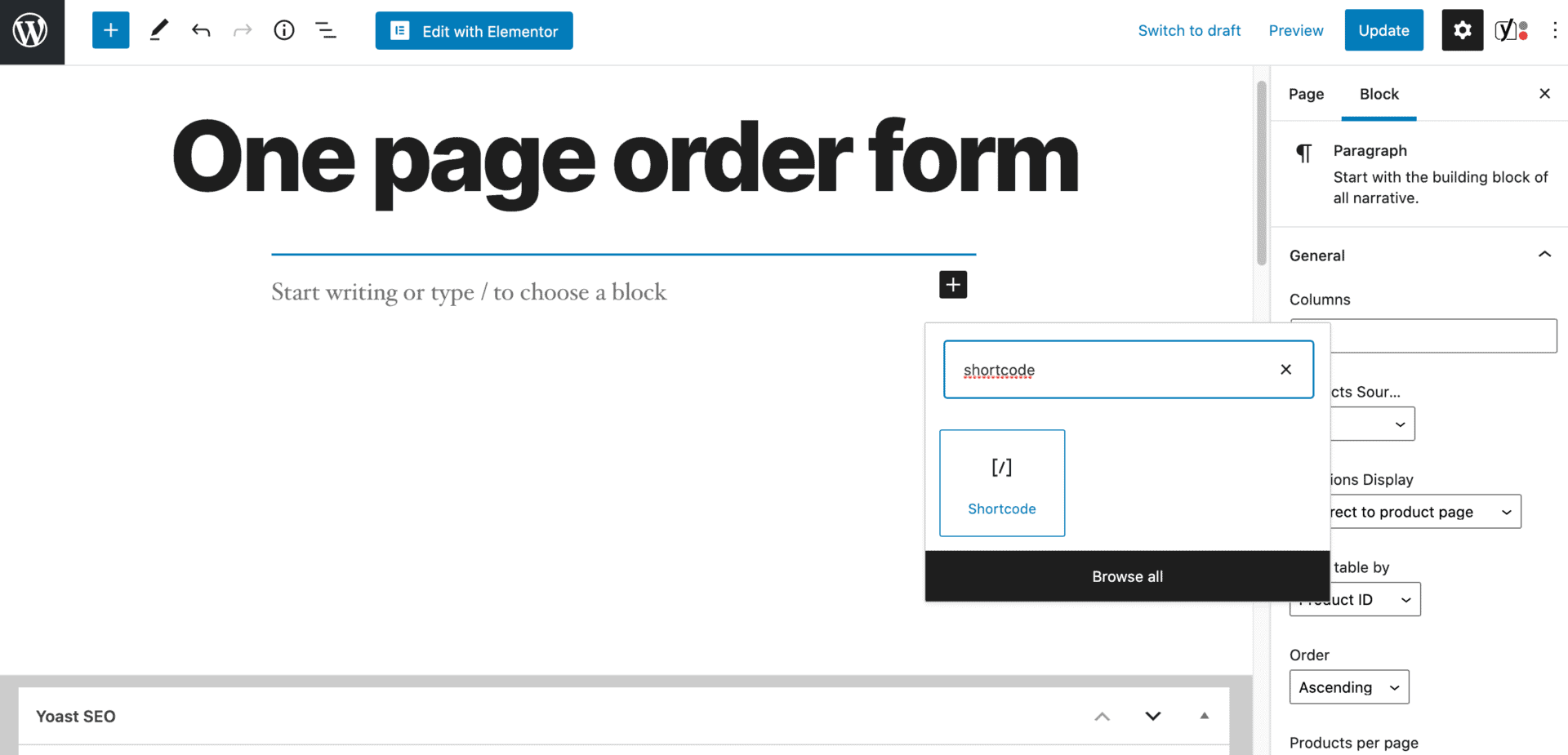 4 Steps for Creating a WooCommerce One Page Order Form