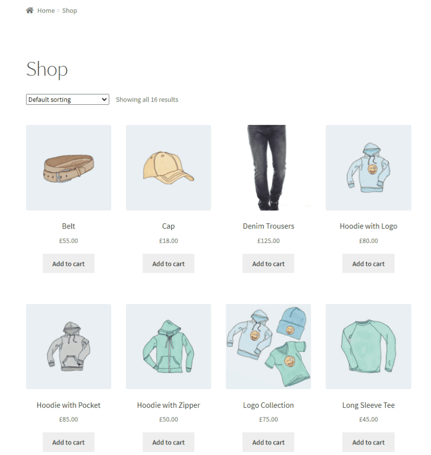 How to create a custom WooCommerce shop page