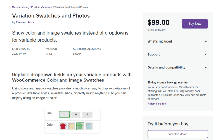 10+ best WooCommerce plugins for product variations