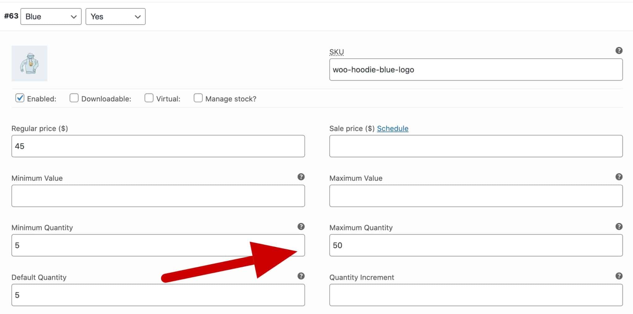 How to set the minimum and/or maximum quantity in WooCommerce (+ video)