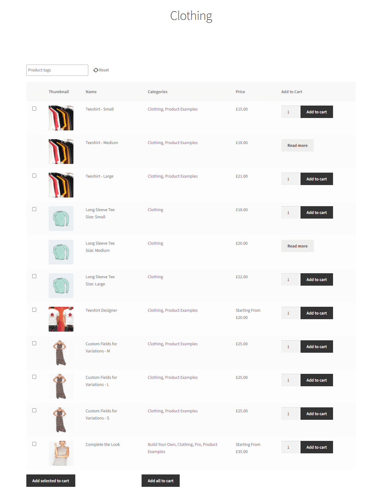 How to display products by category in your WooCommerce store