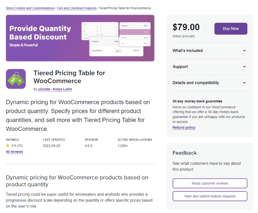 The best WooCommerce tiered pricing table plugins in 2023