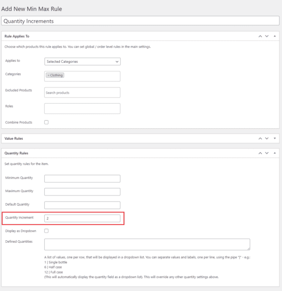How to create quantity increments in WooCommerce: a guide