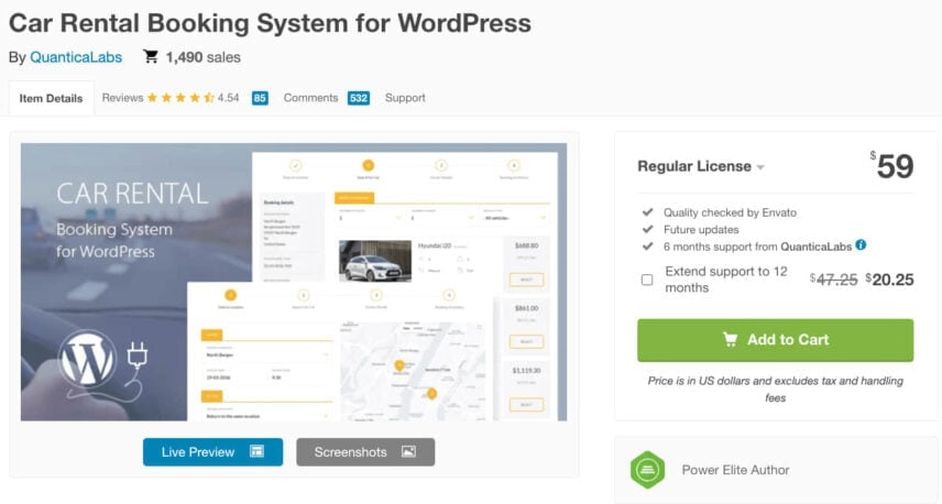Top 4 car rental WooCommerce plugins to use in 2024