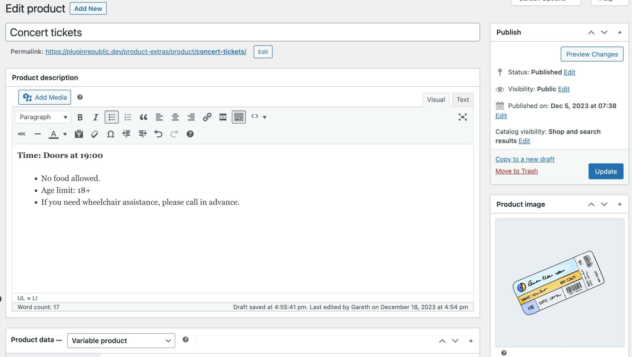 How to sell event tickets on your WooCommerce store
