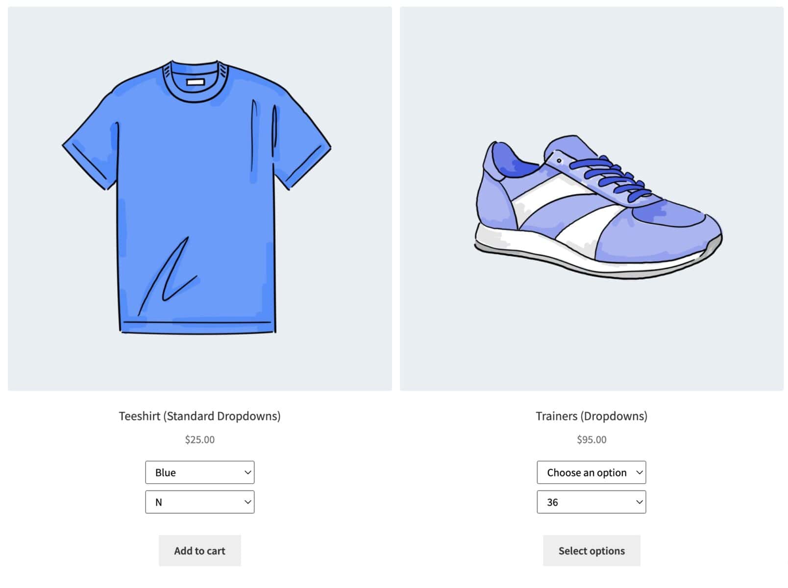 How to show variations on the shop page in WooCommerce