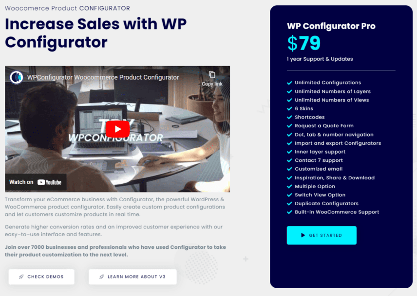 WooCommerce product configurator plugins - our top 7 picks