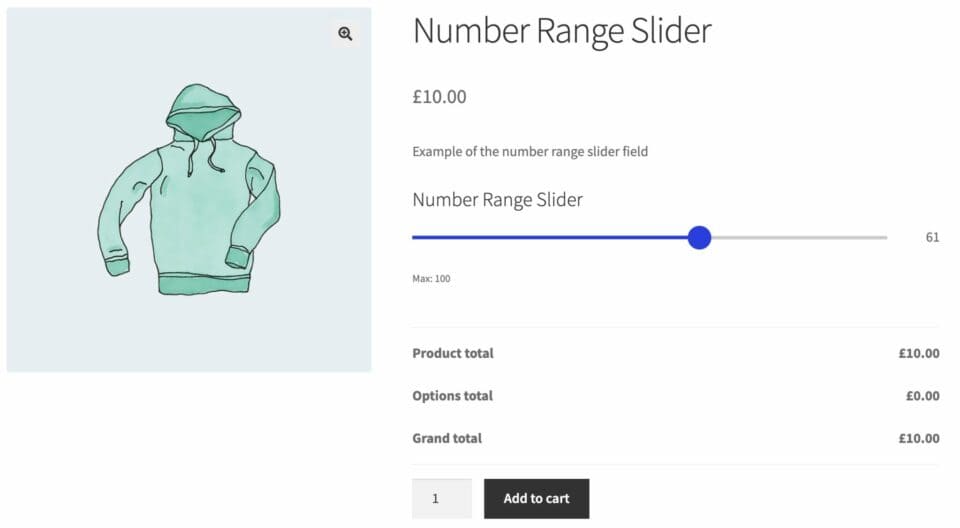 Number range slider fields - Plugin Republic