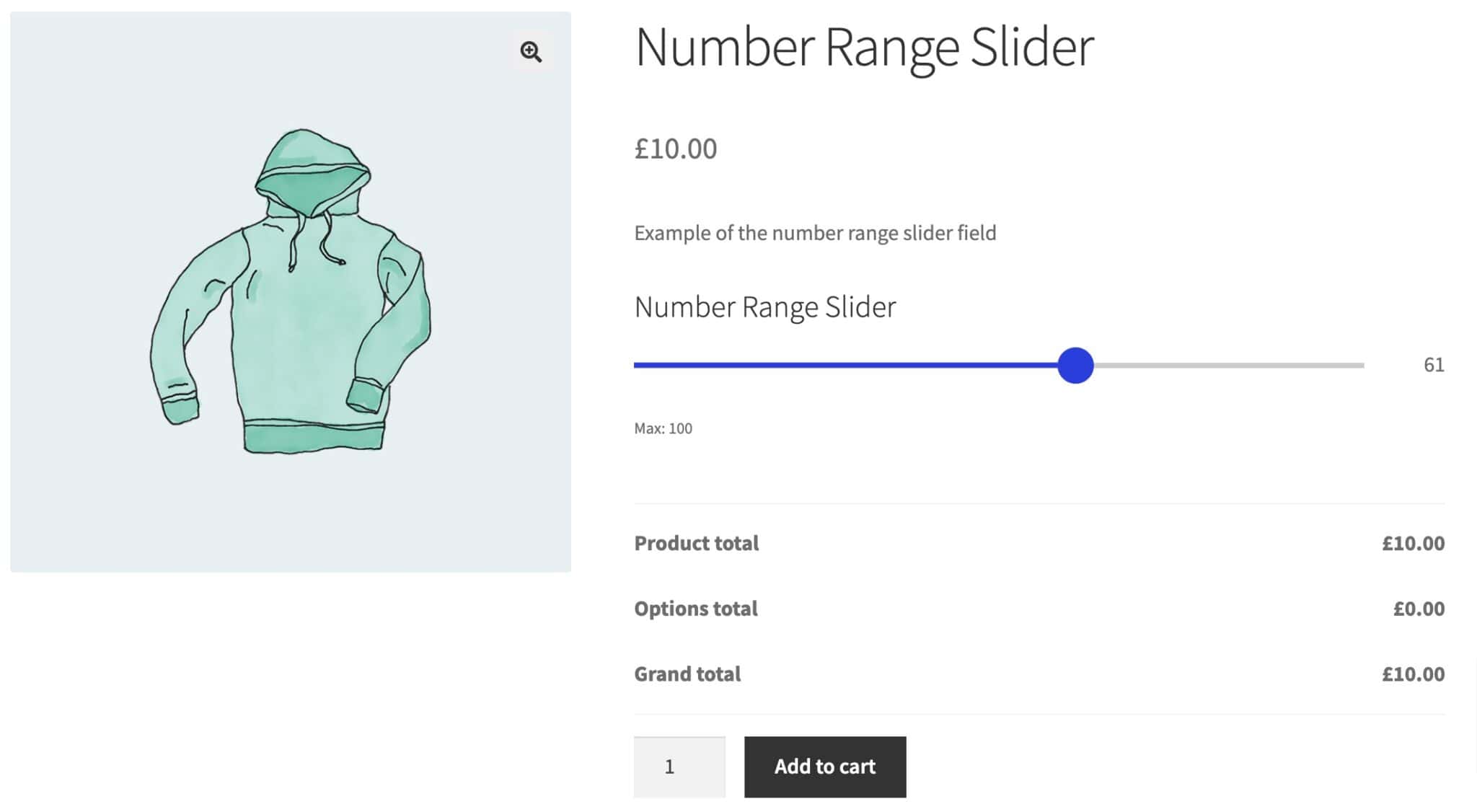 Number range slider fields - Plugin Republic