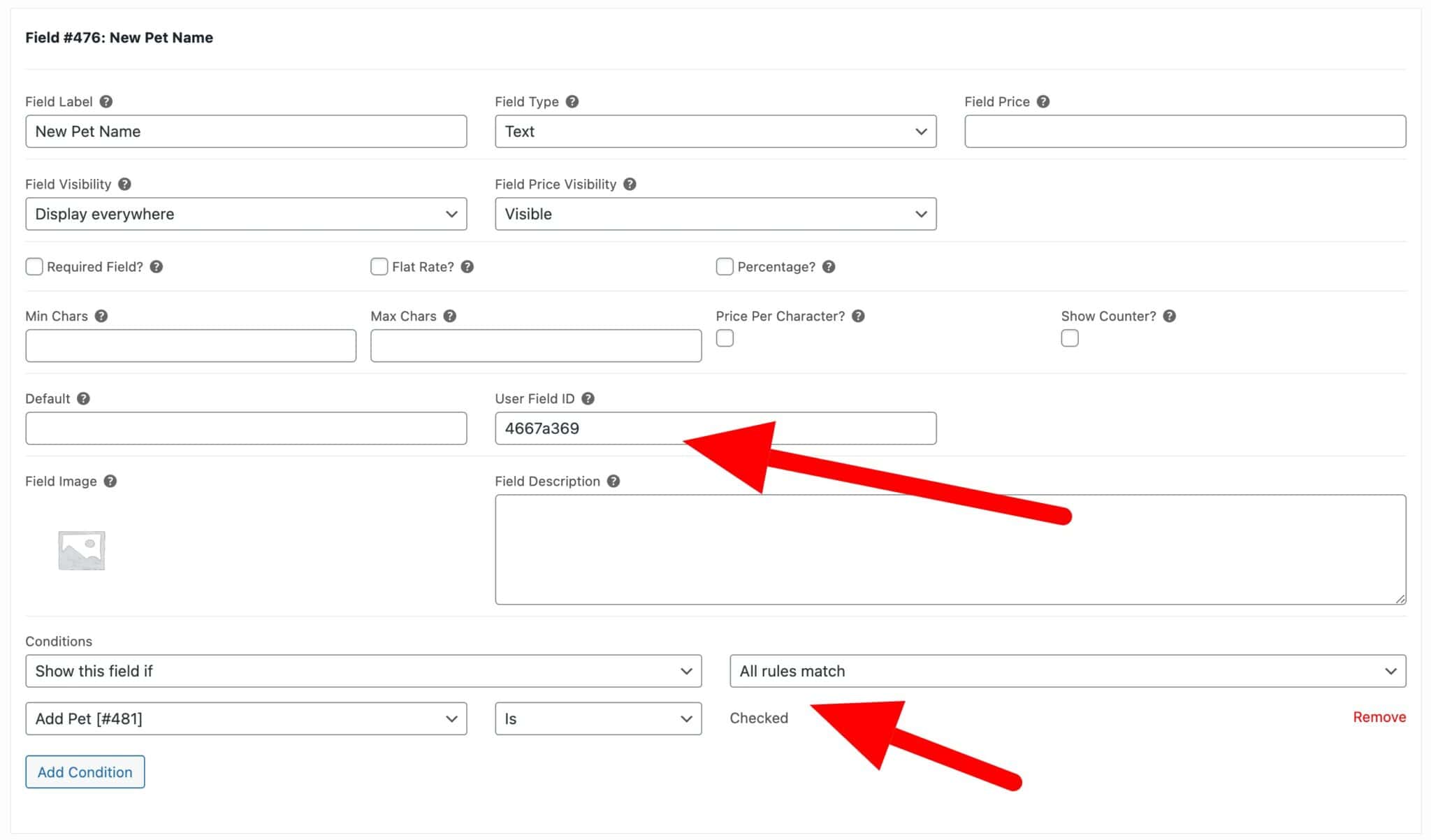 How to pre-populate add-on fields with values from user fields - Plugin Republic