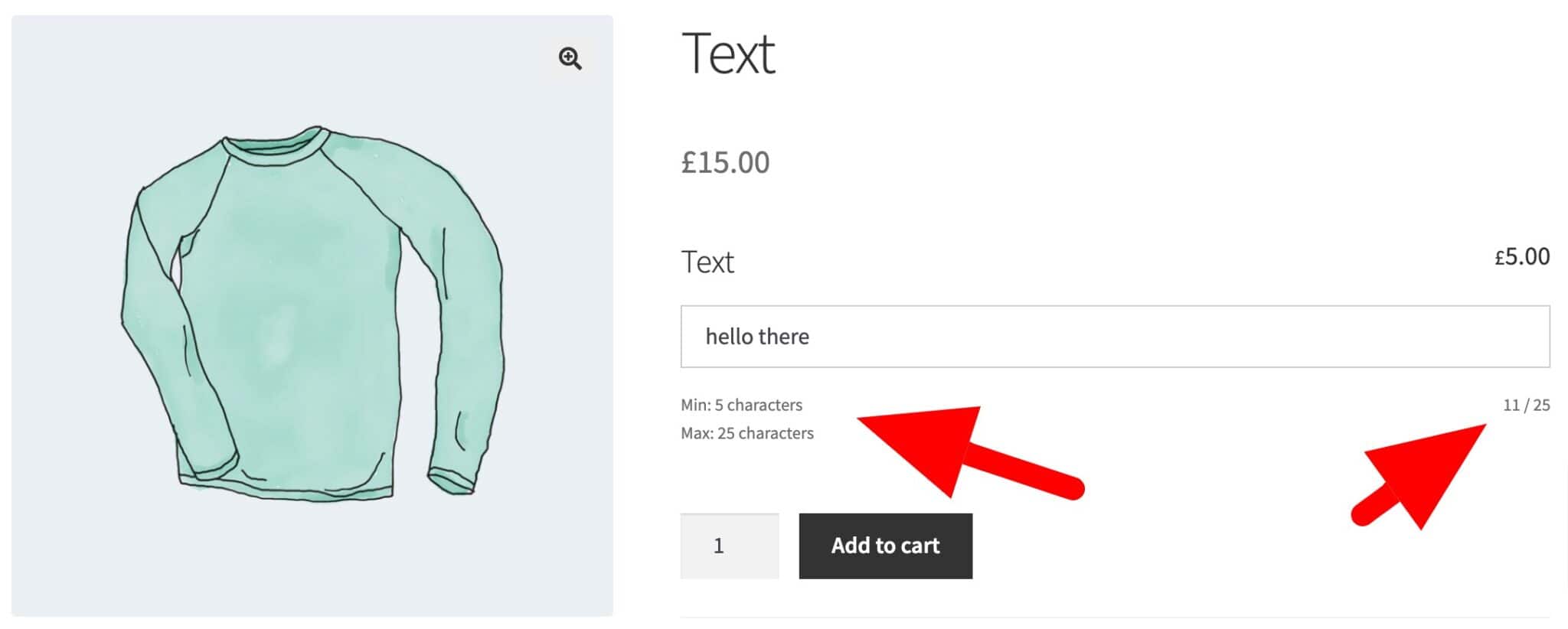 How to add a text field to a WooCommerce product page