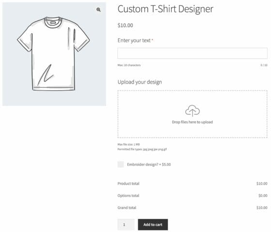 WooCommerce custom t-shirt designer: tutorial + best WordPress plugins
