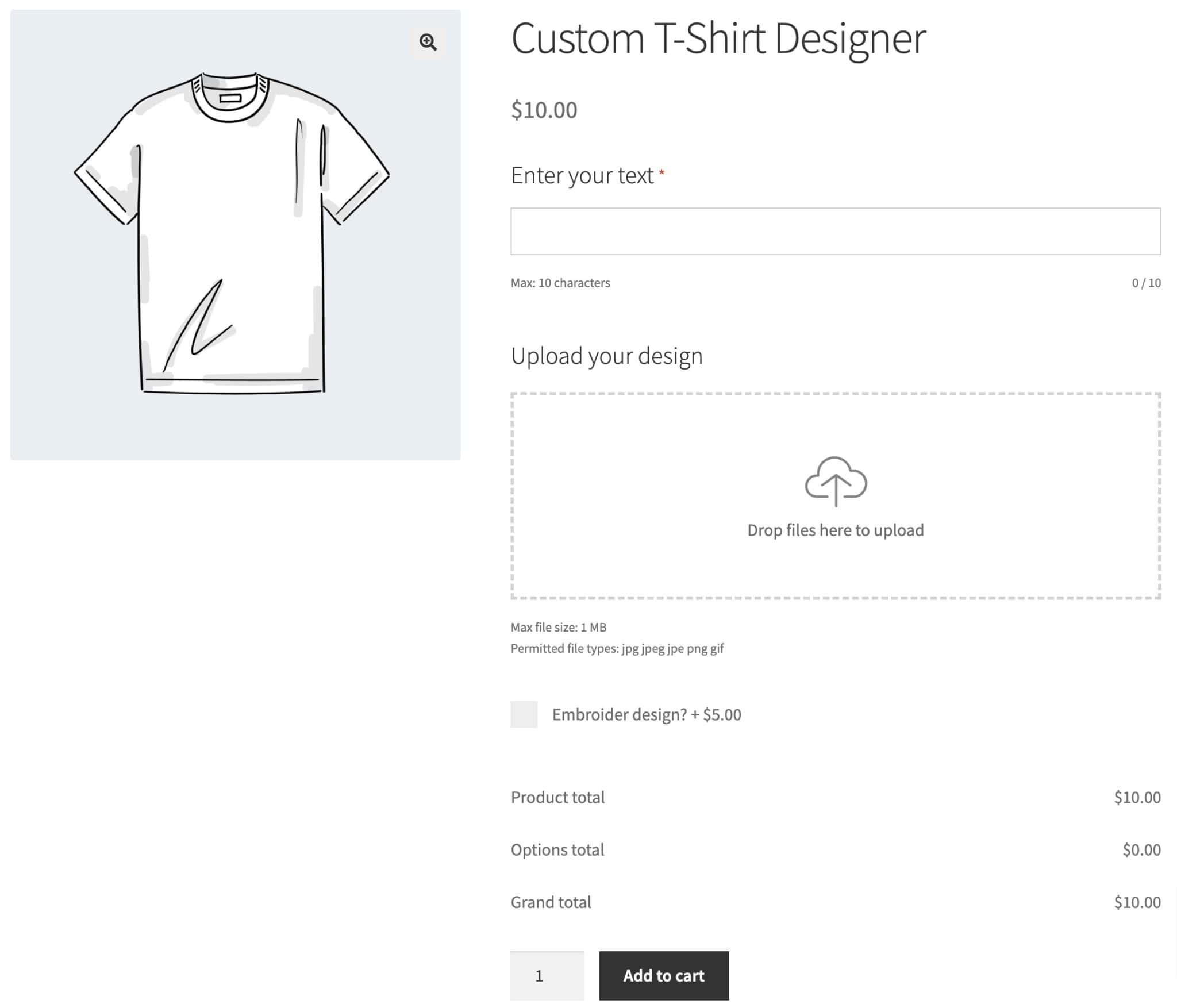 WooCommerce custom t-shirt designer: tutorial + best WordPress plugins