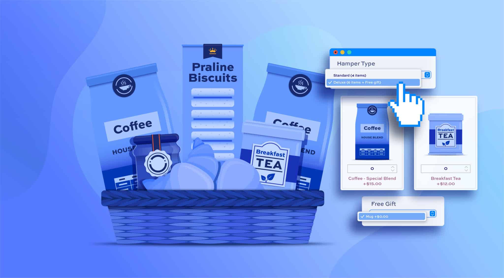 How to create a WooCommerce gift box product