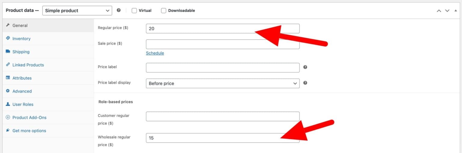 How to set different prices for different customers in WooCommerce