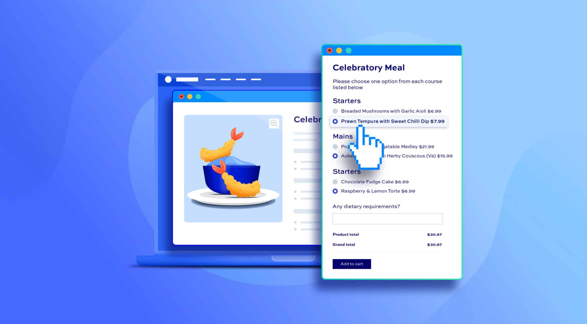 How to take group meal bookings in WooCommerce