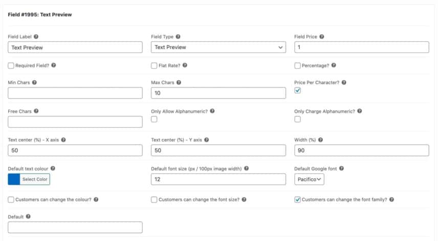 WooCommerce Live Text Preview Plugin - Plugin Republic