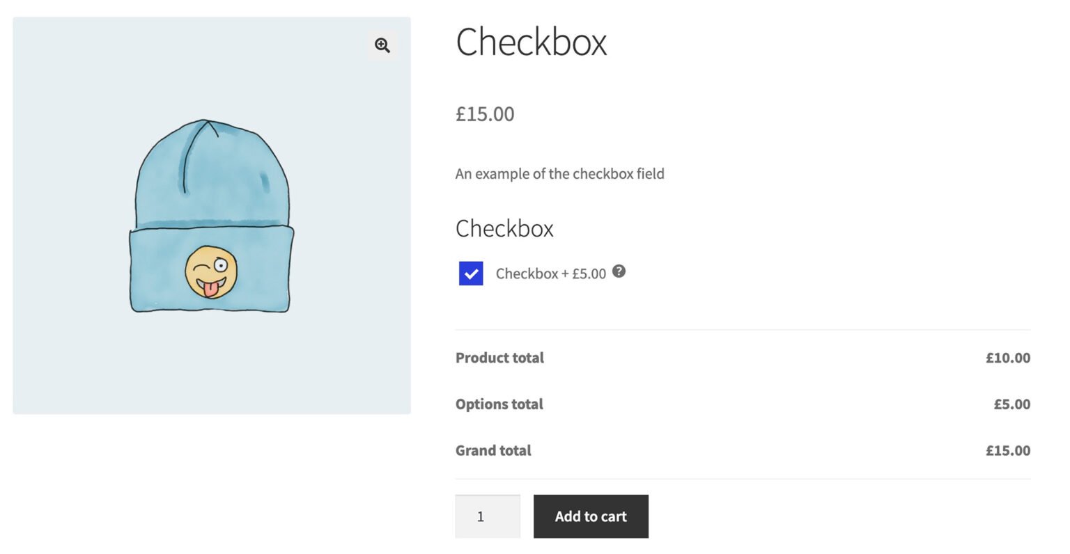 Woocommerce Product Add Ons Ultimate Extra Product Options