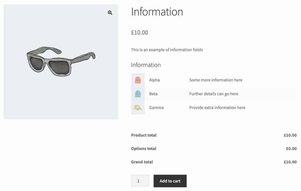 Woocommerce Product Add Ons Ultimate Extra Product Options