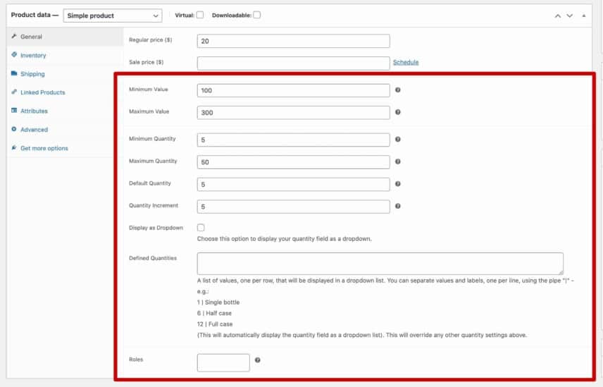 WooCommerce Minimum Maximum Quantity and Order Plugin
