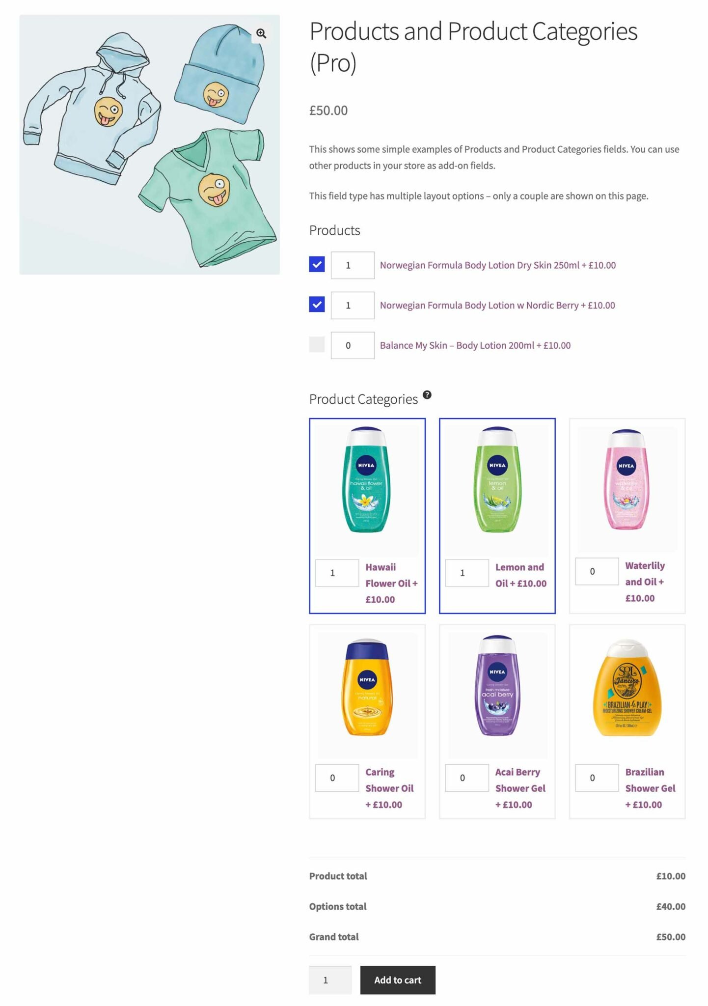 Woocommerce Product Add Ons Ultimate Extra Product Options