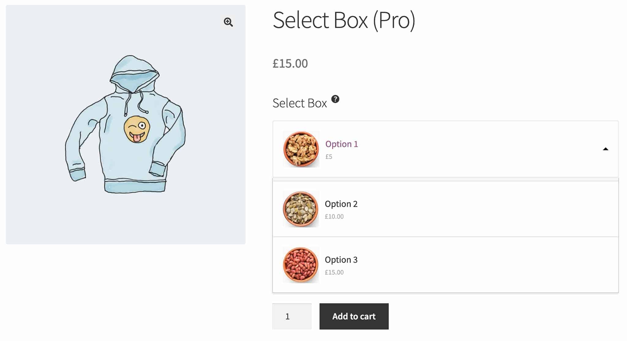 WooCommerce Product Add Ons Ultimate - extra product options