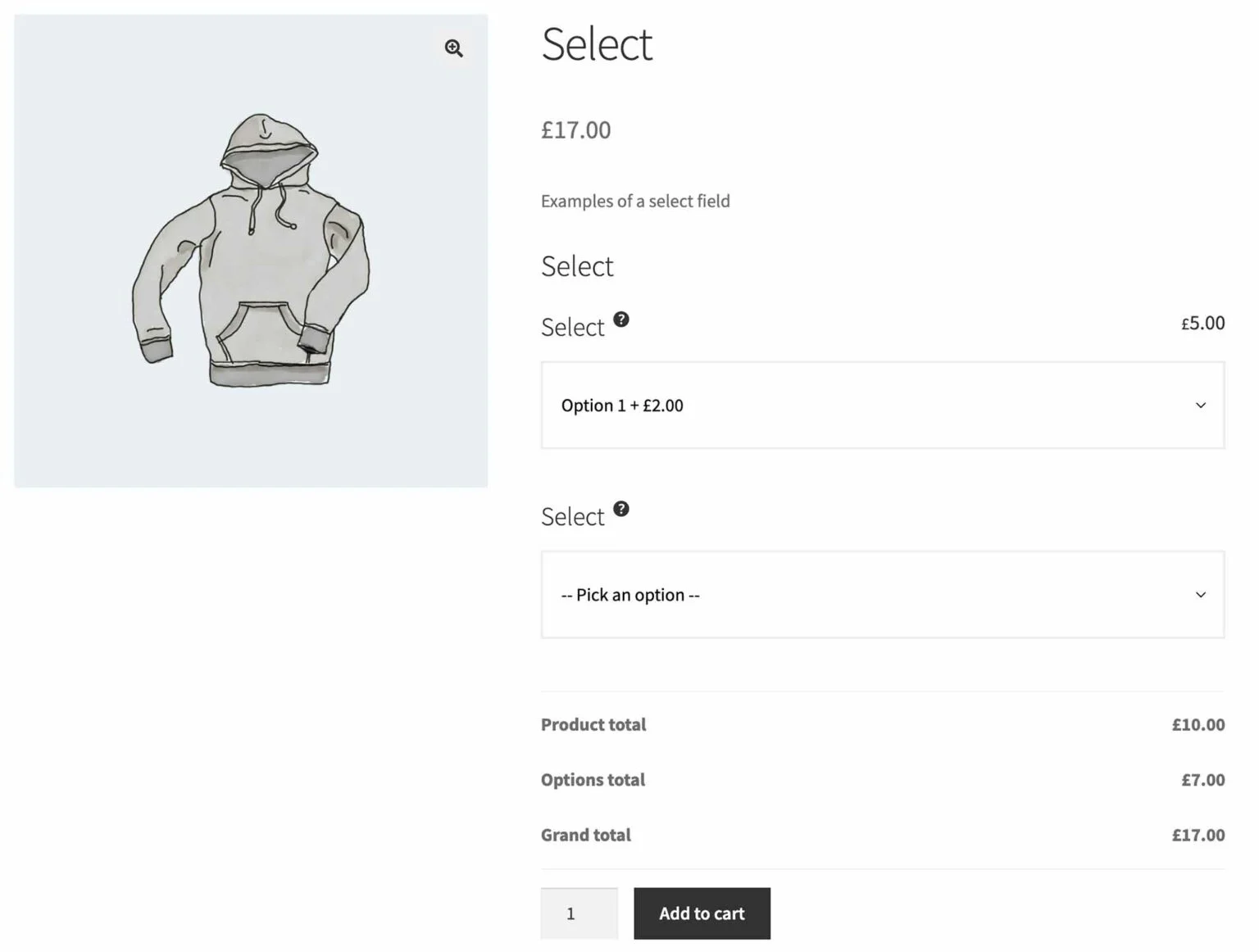 Woocommerce Product Add Ons Ultimate Extra Product Options